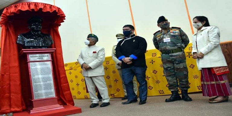 Arunachal Pradesh Governor lays foundation stone for Major Bob Khathing ...