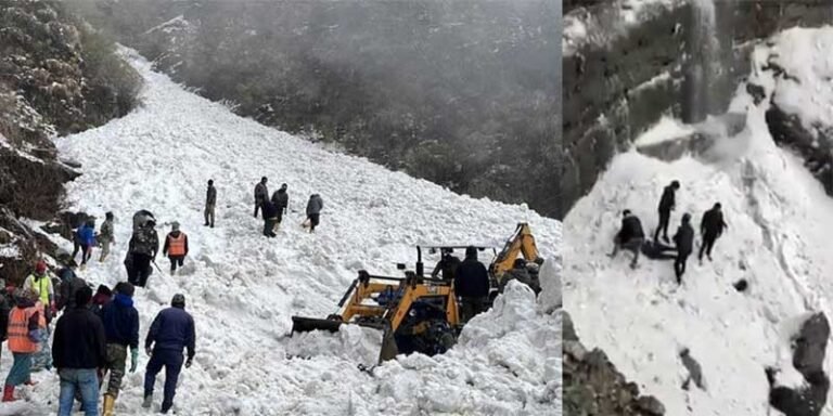 Sikkim: Major avalanche hits Nathula, 6 tourists dead, several missing ...