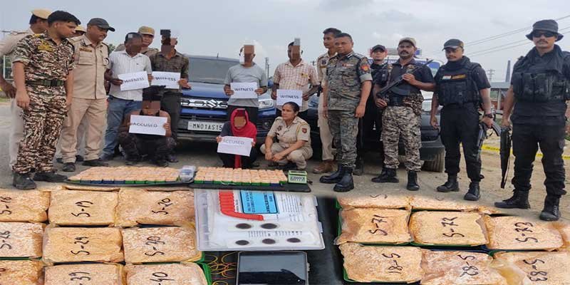 Assam Police Seize Heroin Worth ₹6.22 Crore, Arrest Two in Major Drug Bust